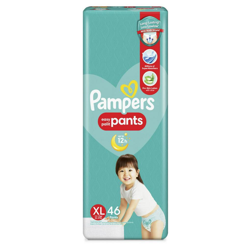 Pampers Baby Dry Diaper Pants xl 46's | Shopee Philippines