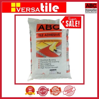 ABC Tile Adhesive Original 5kg pack | Shopee Philippines