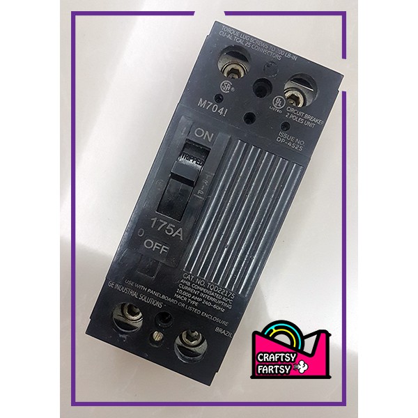 GE Breaker Industrial Type Bolt on TQD 2 pole | Shopee Philippines
