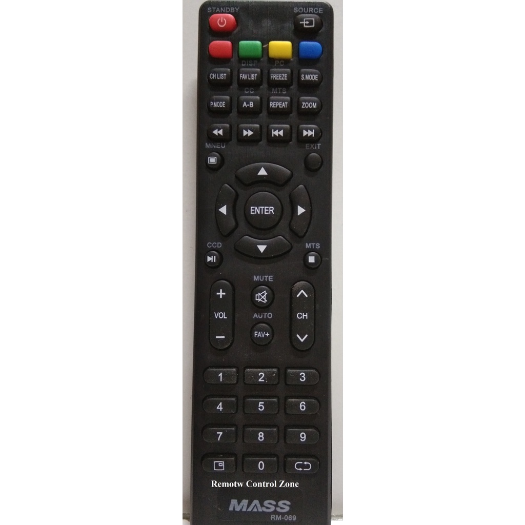 Mass LED TV Remote Control Replacement RM-069 | Shopee Philippines