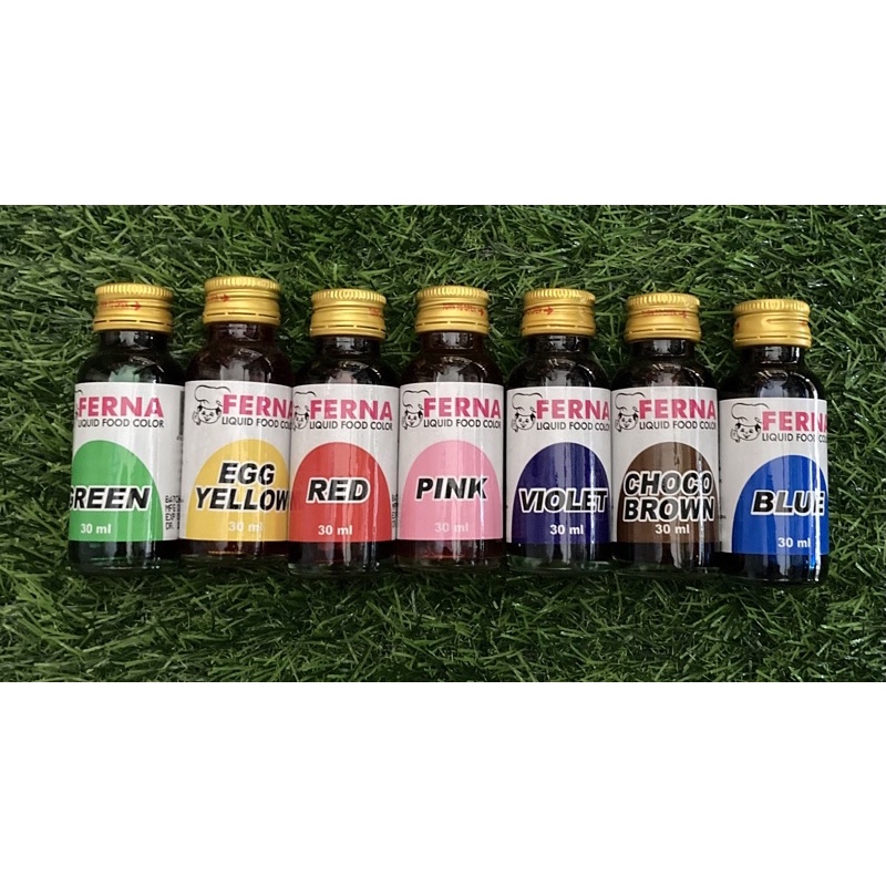 Ferna Liquid Food Color 30ml | Shopee Philippines