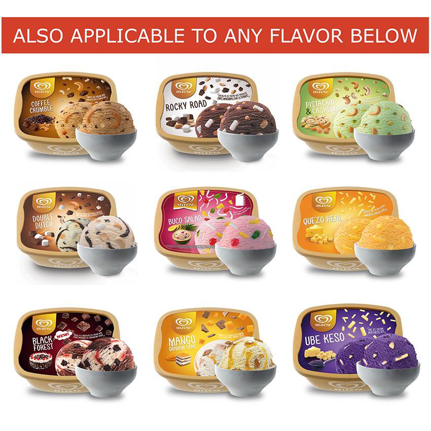 Selecta Ice Cream Flavors Cake