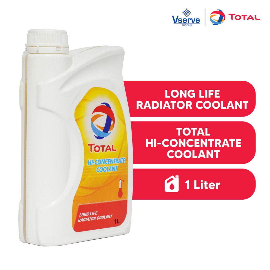 Total Hi-Concentrate Green Coolant 1 Liter for Cars, Light Trucks ...