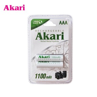Akari Rechargeable Battery AAA (ARB1100MH-BP2) | Shopee Philippines