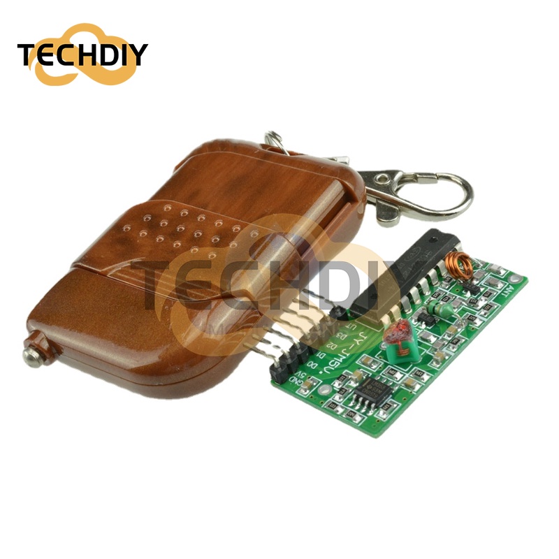 IC 2262 2272 315Mhz 433MHZ Four Ways 4 CH Key Wireless Remote Control ...