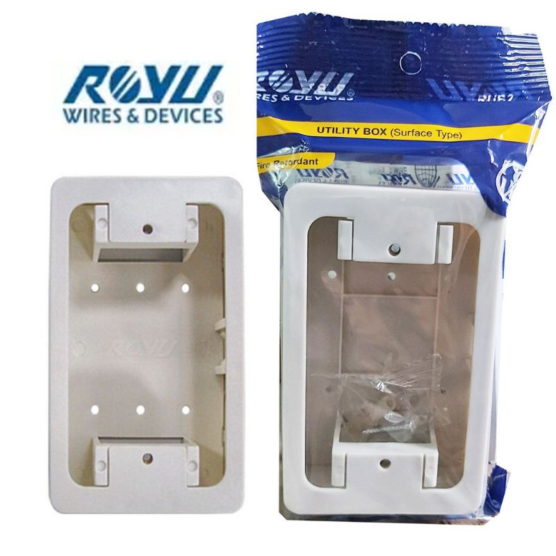 ROYU UTILITY BOX SURFACE TYPE SOLD PER PC | Shopee Philippines