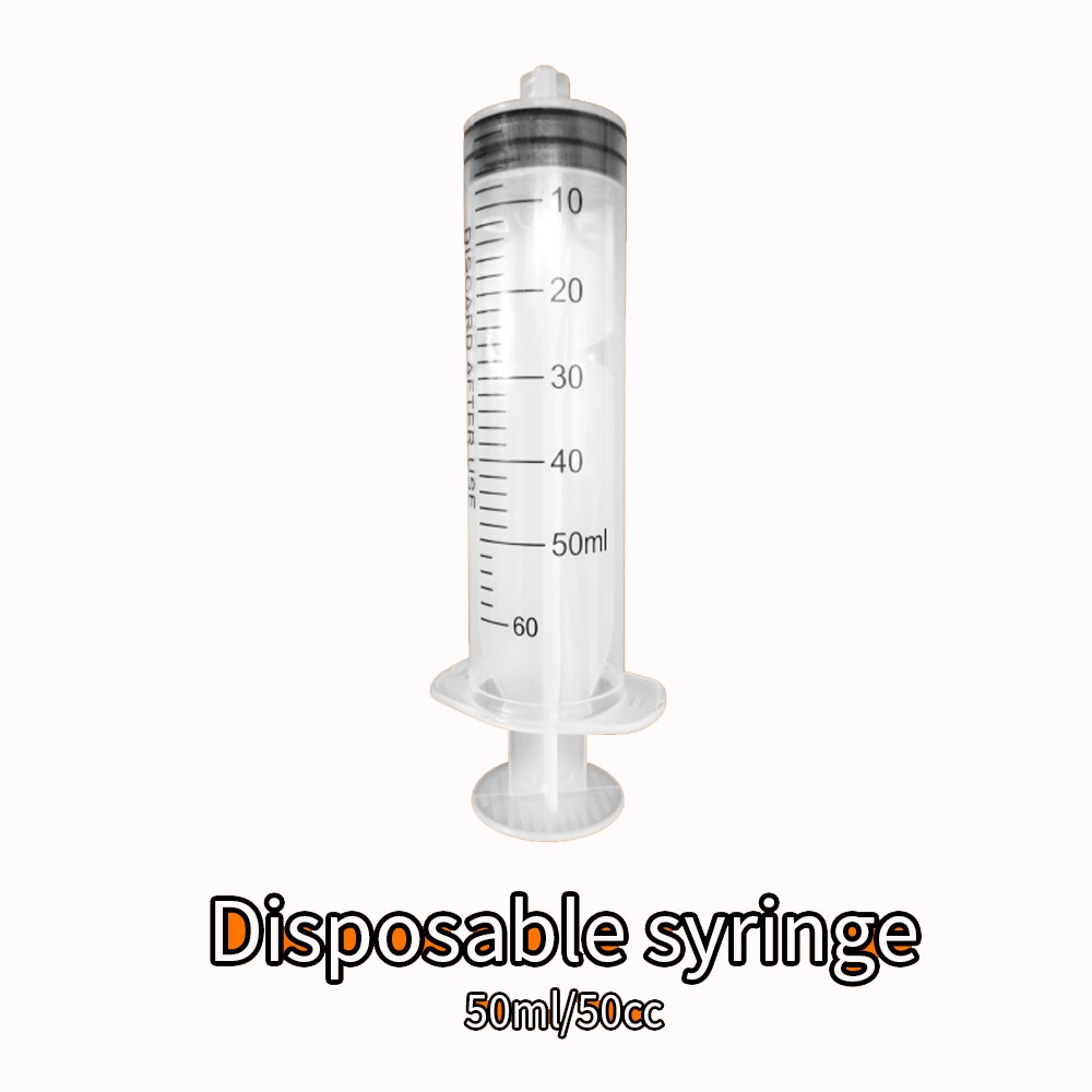 Syringe (Disposable) 50ml/50cc | Shopee Philippines