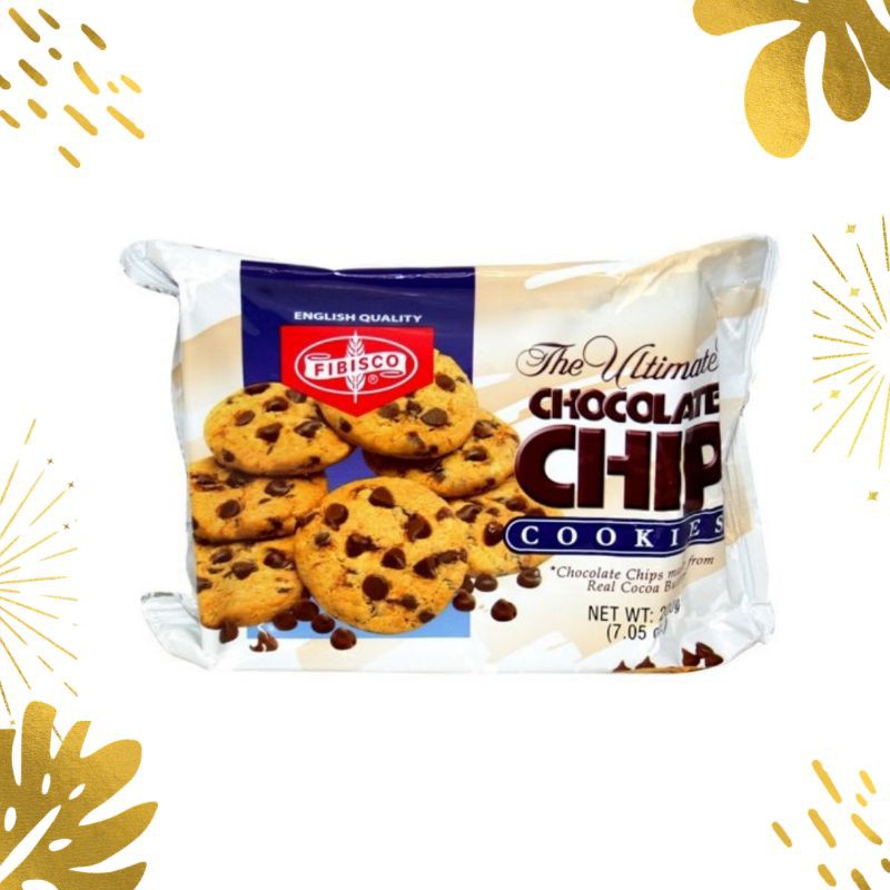 Fibisco Chocolate Chip Cookies (The Ultimate) 200g. | Shopee Philippines