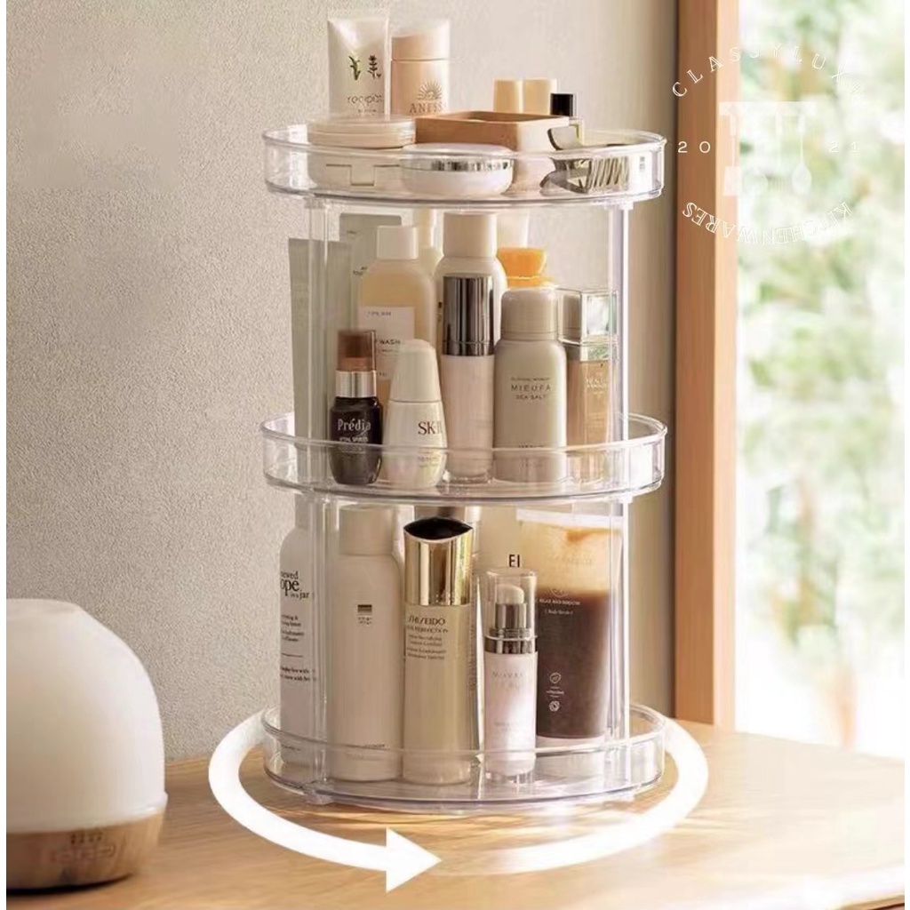 Classy Luxe Cosmetic Storage Box Home Multi-Layer Large Capacity ...