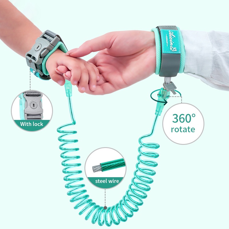 1.5/2.5M Baby Safety Walking Strap for Kid Anti Lost Wrist Link Kid ...