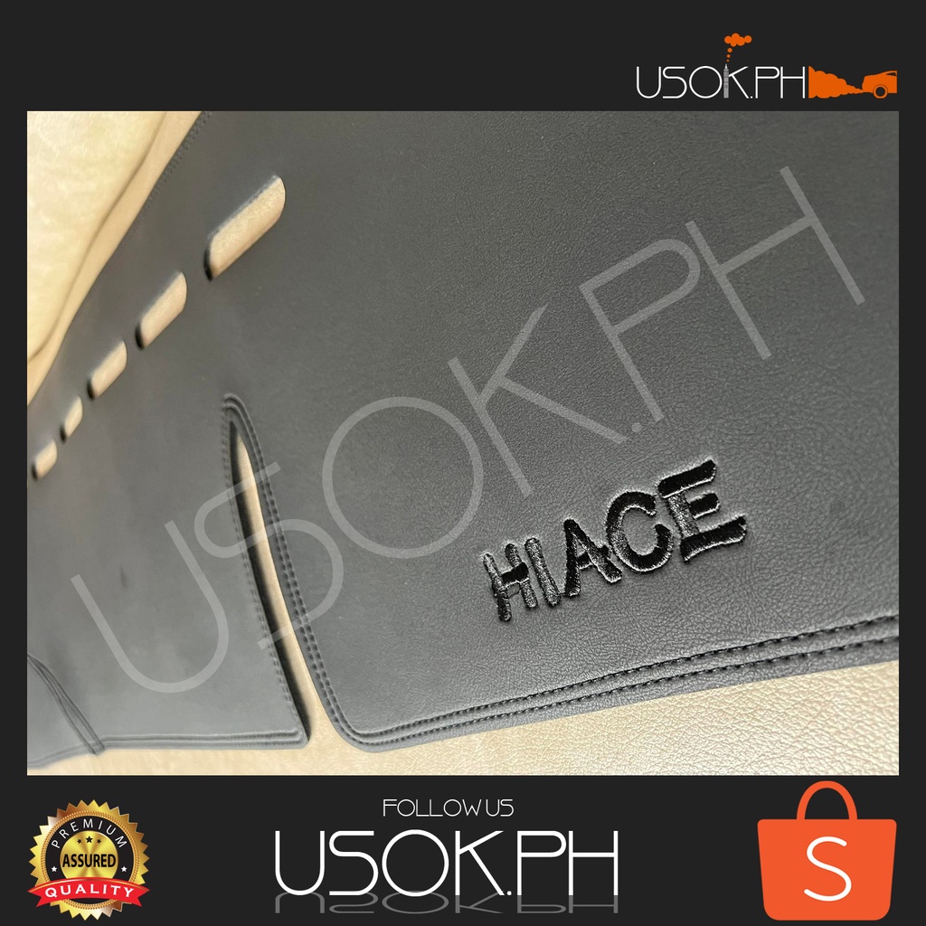 Toyota Hiace Dashboard Cover Leather Type Heavy duty (2016-2019 ...