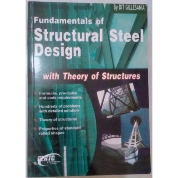 Fundamentals of STRUCTURAL STEEL DESIGN by DIT G. | Shopee Philippines