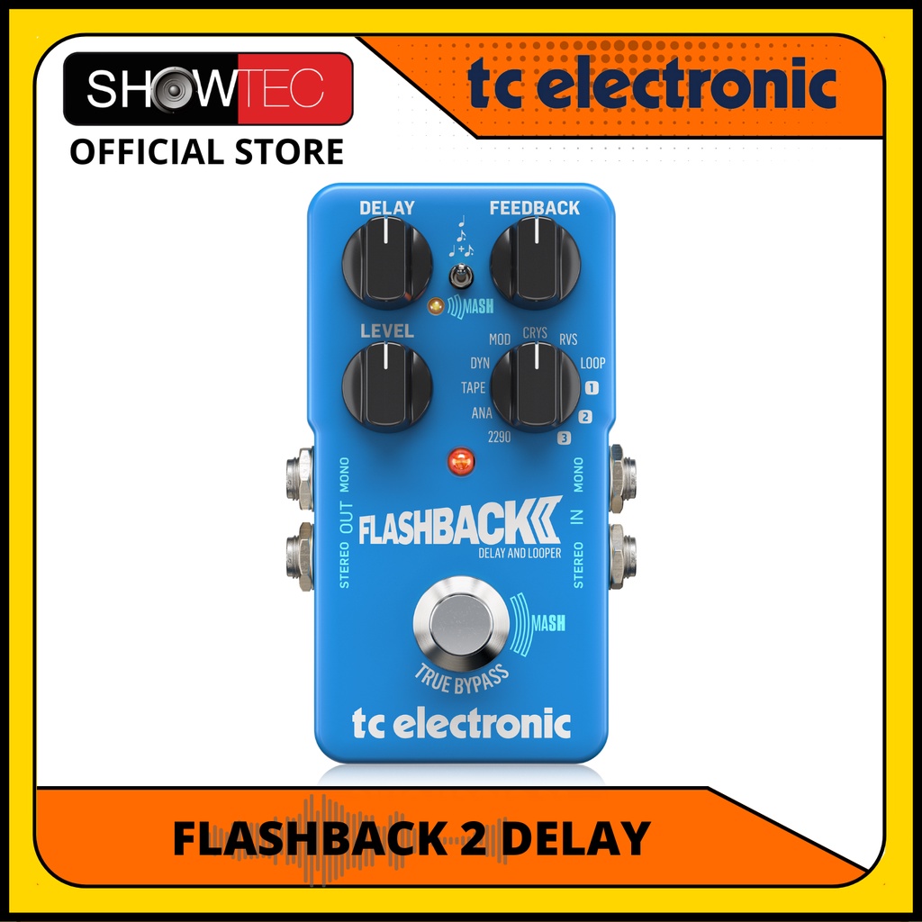 TC Electronic Flashback 2 Delay Legendary Delay Pedal with ...