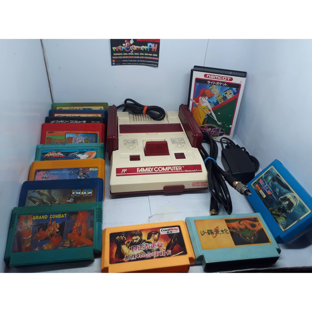 Original Nintendo Family Computer Bundle #2 | Shopee Philippines