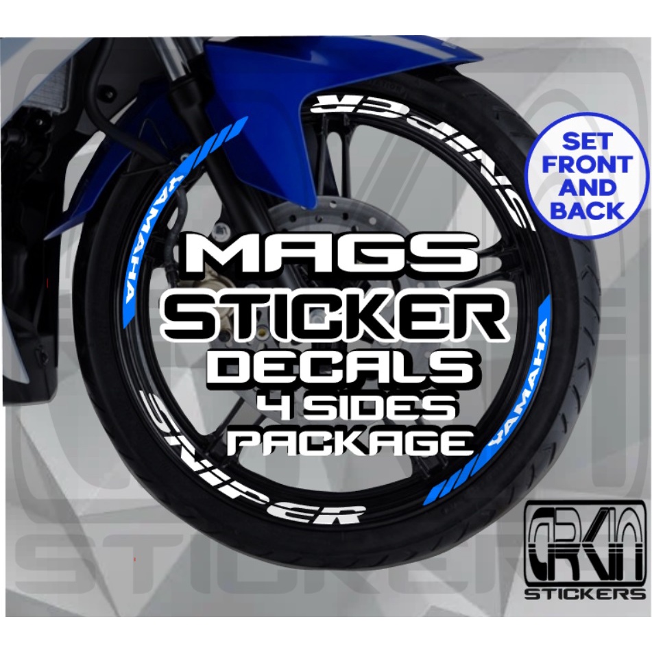 Sniper mags sticker decal good for 2 wheels | Shopee Philippines
