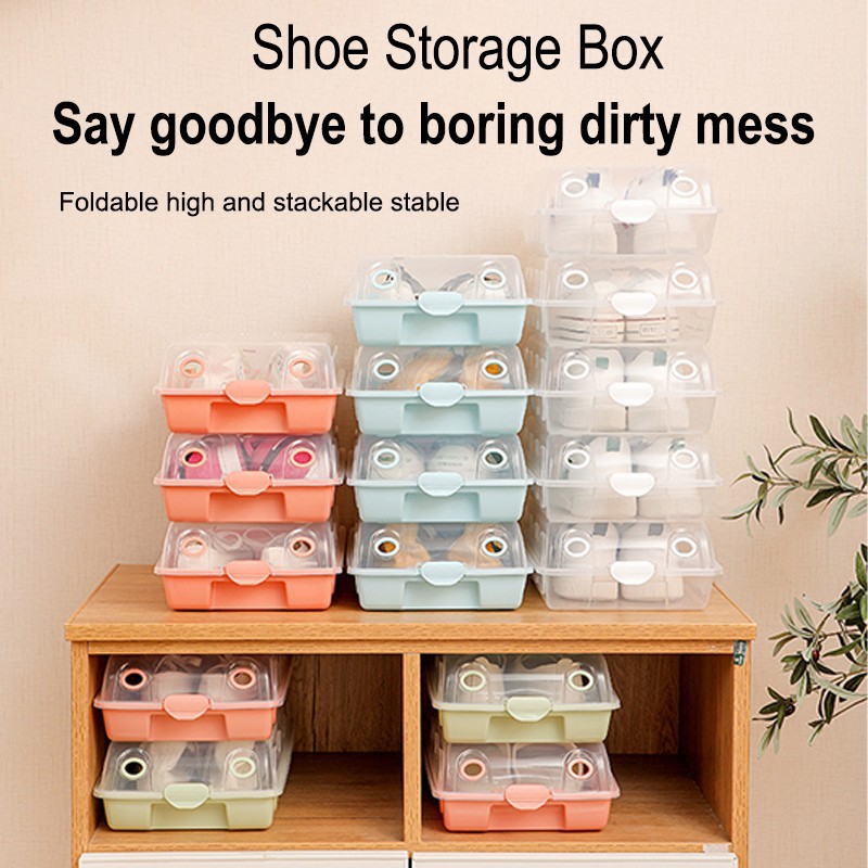 Shoe box storage organizer BIG SIZE Shoe Storage and Organization Shoe ...