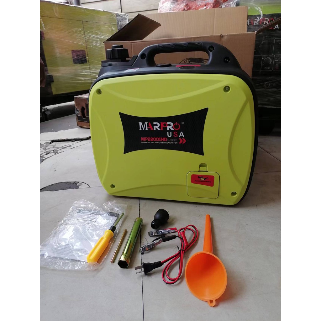 MARPRO 2200watts SUPER SILENT INVERTER GASOLINE GENERATOR 100% COPPER ...