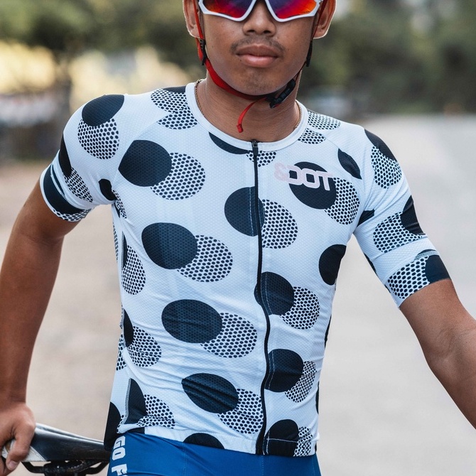 AERODYNAMIC COLLECTION WITH POWERBAND ANDOT CYCLING / BIKE JERSEY #7 ...