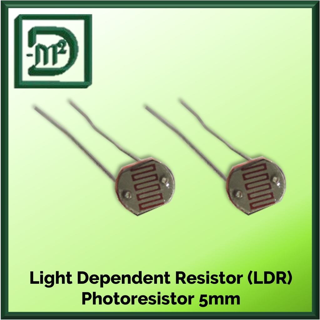 Light Dependent Resistor LDR Photoresistor 5mm (2pcs) | Shopee Philippines