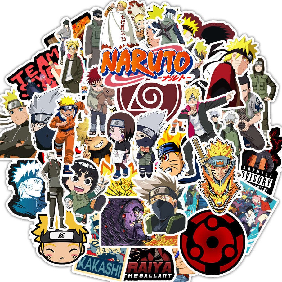 50Pcs/set classic comics Naruto Uzumaki Naruto Graffiti sticker ...