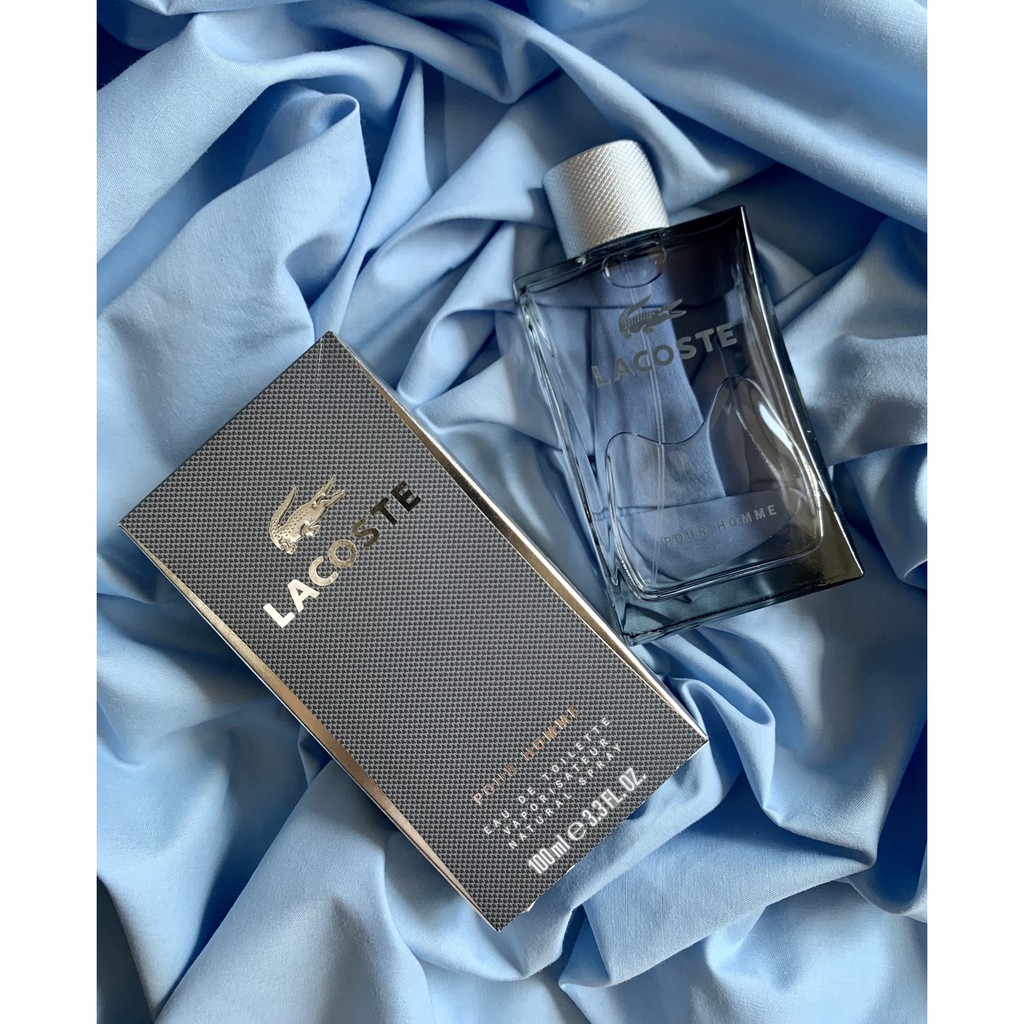 Lacoste Pour Homme 100mL EDT Perfume For Men | Shopee Philippines