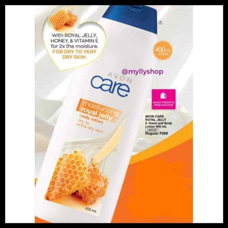 AVON CARE MOISTURIZING ROYAL JELLY LOTION 400 ML | Shopee Philippines