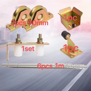 DK COD nylon guide wheel sliding gate top guide nylon rollers with L ...