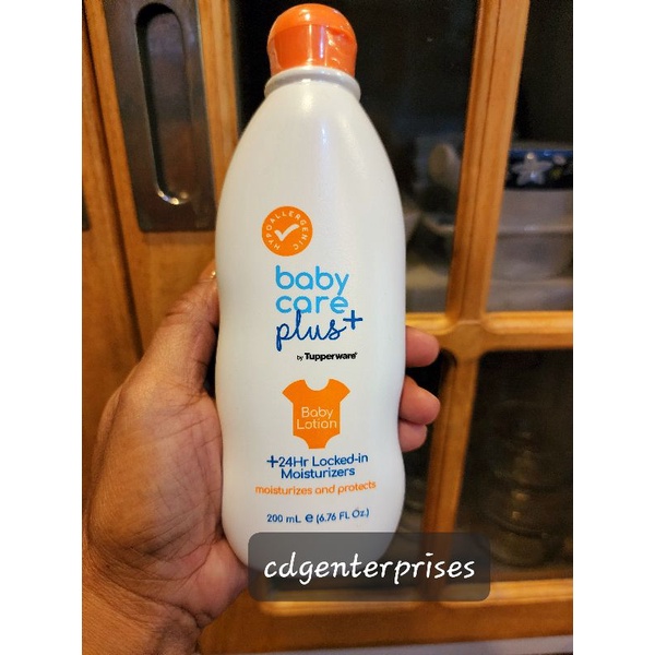 Tupperware Baby Care Plus + Baby Lotion 200mL | Shopee Philippines