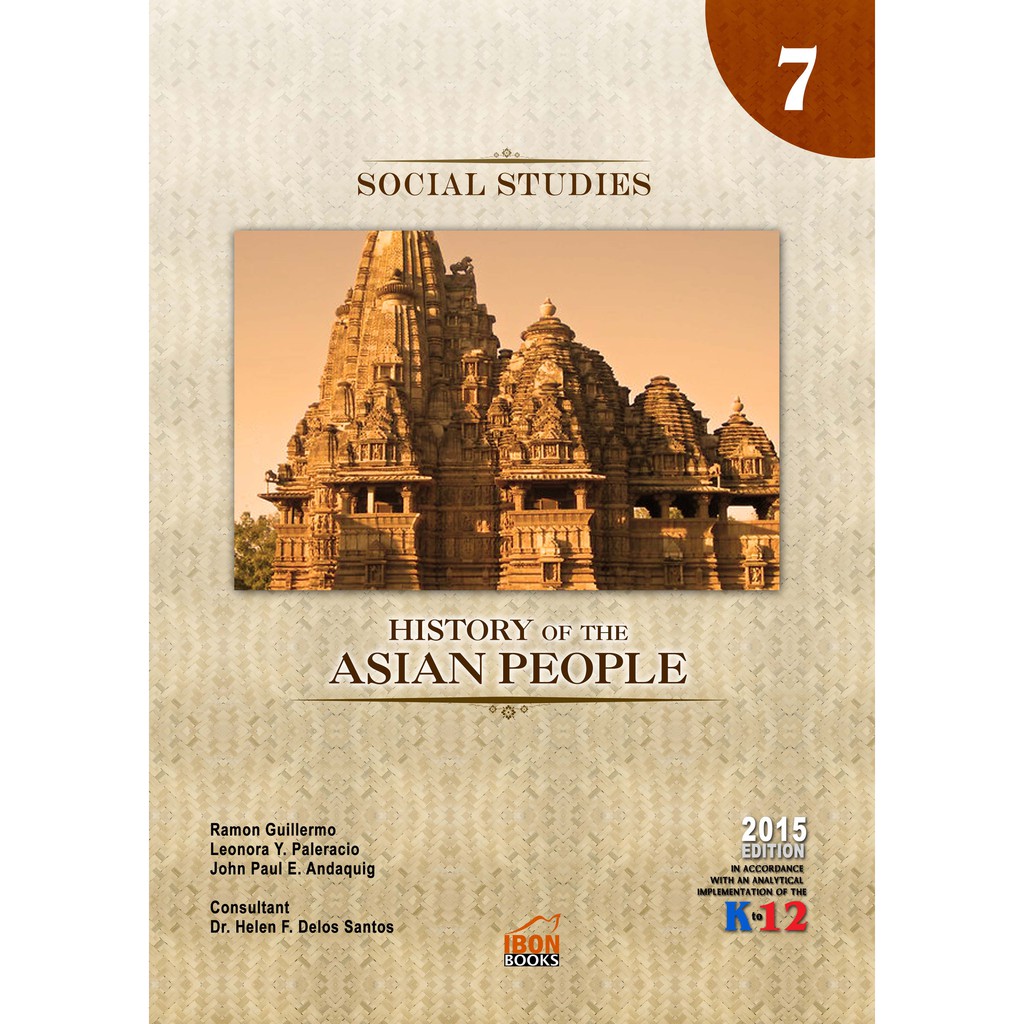 Social Studies 7: History of the Asian People (2015 Edition) | Shopee ...