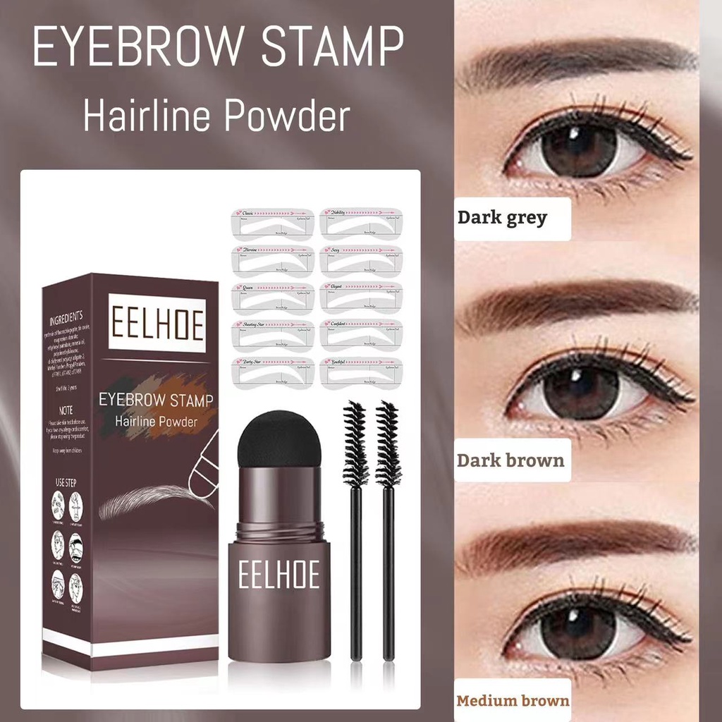 Eyebrow stamp hairline Eyebrow powder / Eyebrow Make up instant perfect ...