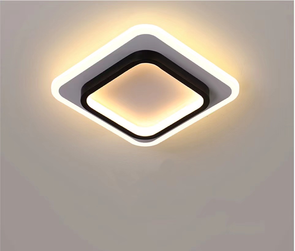Tri Color Ceiling Light Corridor Light Dimming Light Led Ceiling Lamp ...