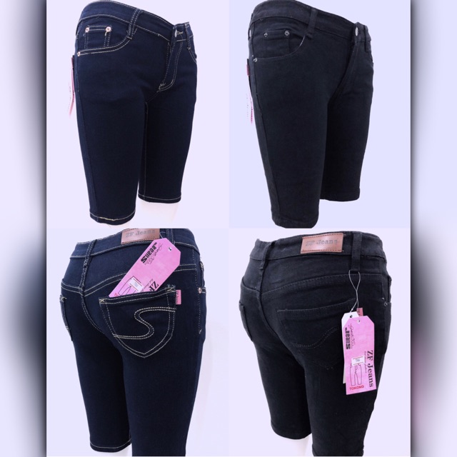 Fashion Denim tokong shorts for ladies | Shopee Philippines