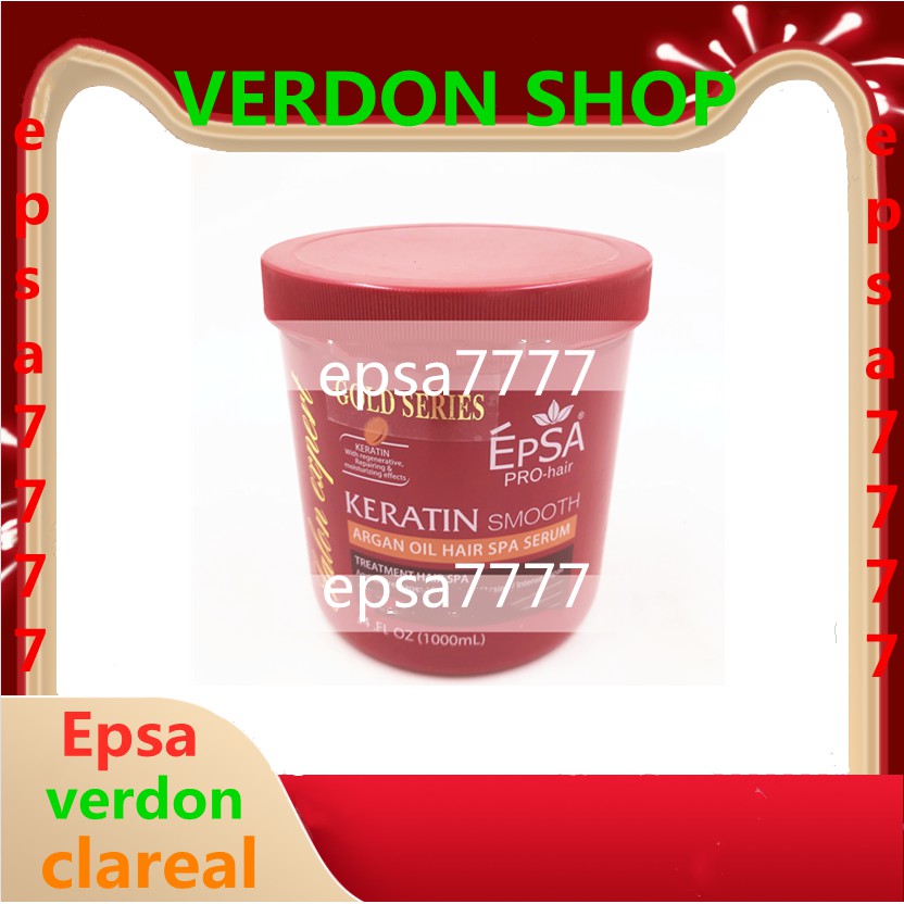 Epsa pro argan oil hair keratin treatment 1000ml 1115 | Shopee Philippines