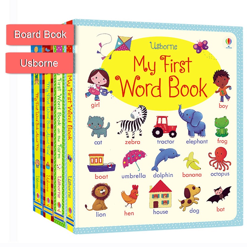 Usborne my First Word Book About me baby Book Early Learning English ...