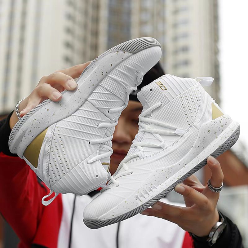 New Arrival Basketball Shoes Armour Shoelace Up Sporty High Cut Gaming ...