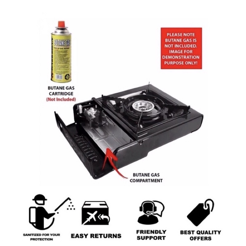 Portable Gas Stove Butane with case | Shopee Philippines