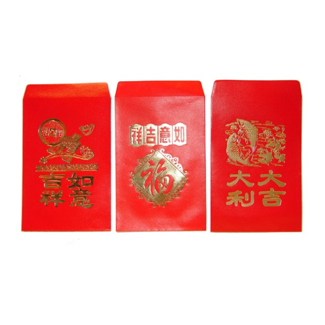 Sale! Ordinary 40pcs/ Pack Angpao Red Envelop Ampao Gift Money Red Case ...