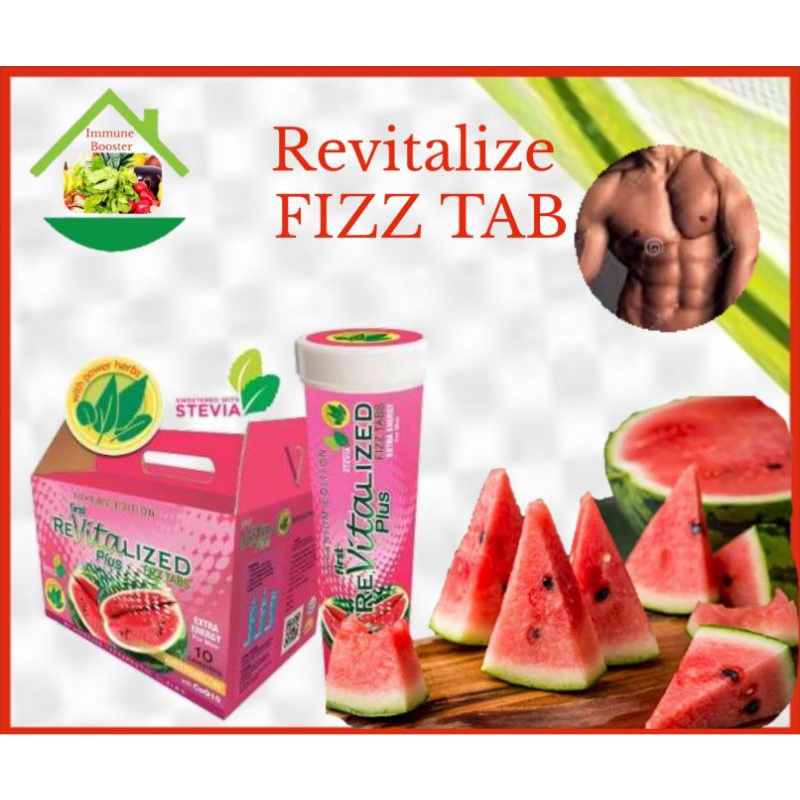 EXTRA ENERGY FOR MEN (ReVITAlize FIZZ TAB) | Shopee Philippines