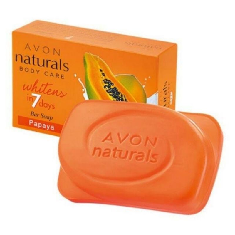 AVON NATURALs BAR SOAP 2X MORE PAPAYA EXTRACT 120G | Shopee Philippines