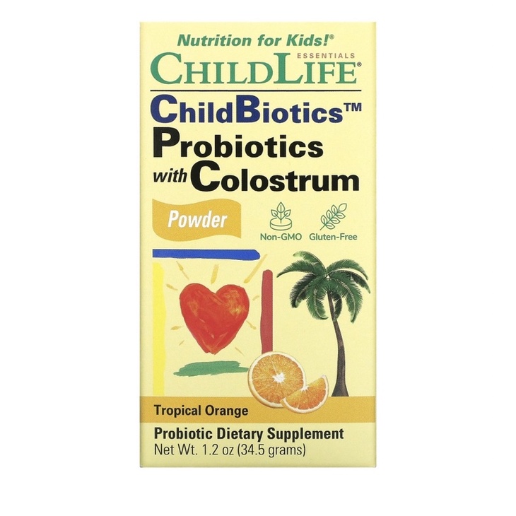 on hand!Childlife Childbiotics, Probiotics with Colostrum Powder ...