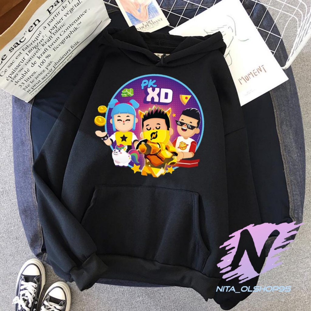 Pk XD SWEATER Kids HOODIE PKXD Play With Friends | Shopee Philippines
