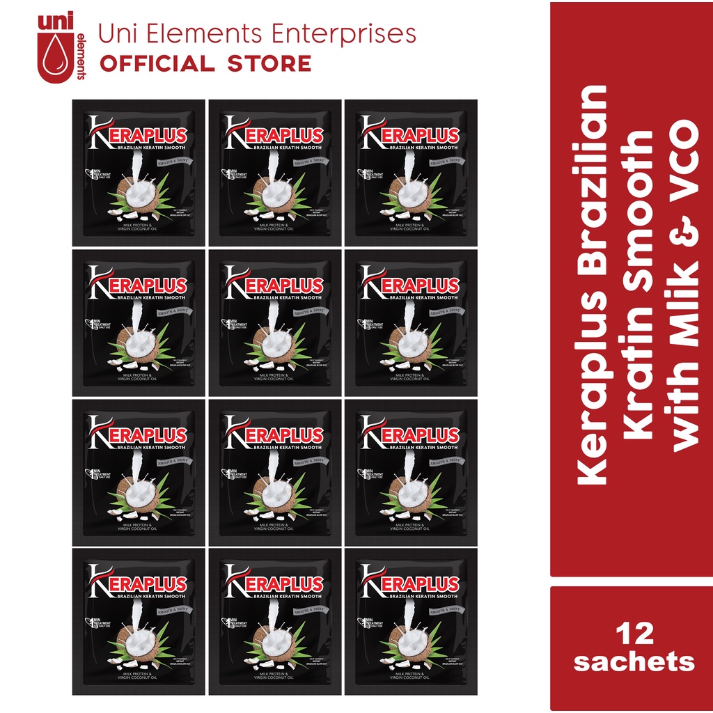 Keraplus Hair Treatment with Milk Protein and Virgin Coconut Oil 12 ...