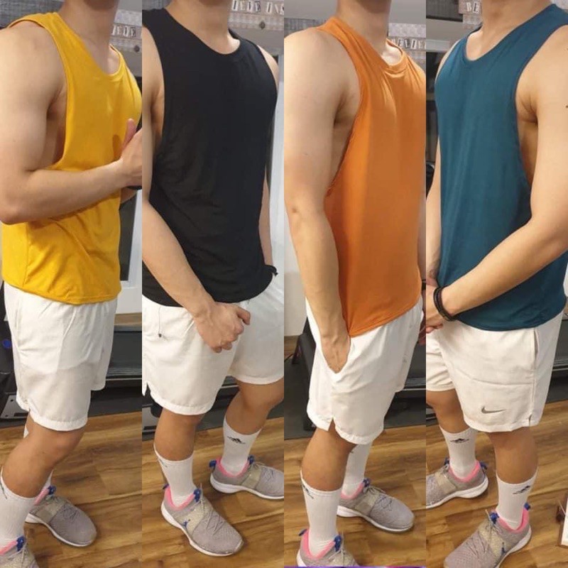 SS Muscle Tee Plain Sando for Men | Shopee Philippines