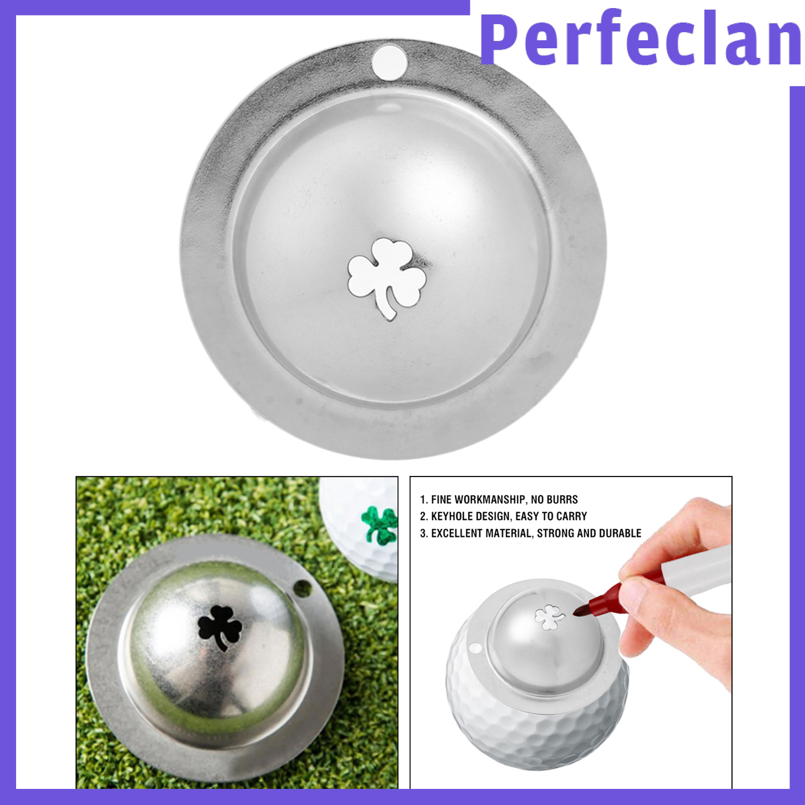 Golf Ball Markers Cute Pattern Template Drawing Alignment Aid Tool ...