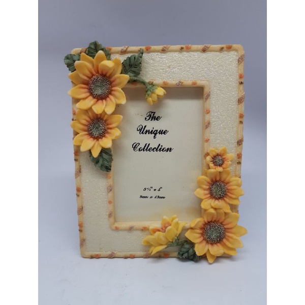 3R POLY PHOTO FRAME SUNFLOWER DESIGN | Shopee Philippines