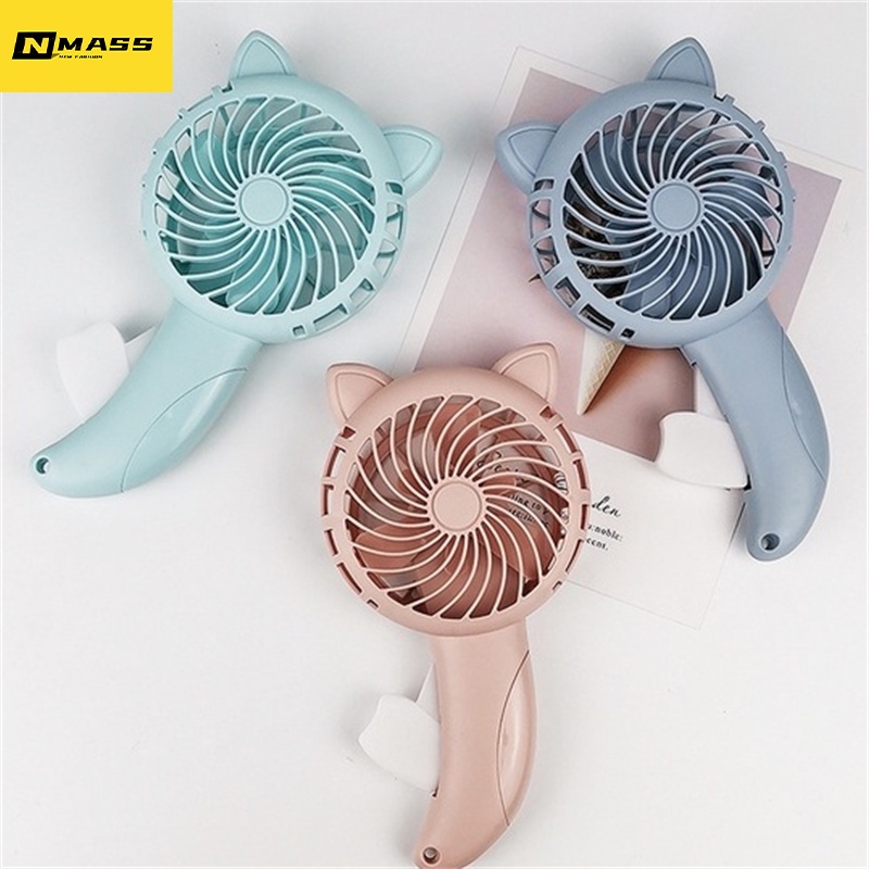 MASS Hand Held Fan Hand Pressure Fan Mini Portable Fan Without Battery ...