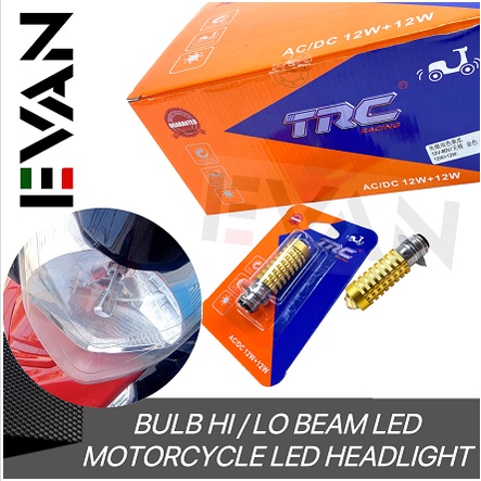 Motorcycle Led Headlight Bulb Hi/Lo Beam LED BULB | Shopee Philippines