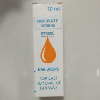 Otosol (docusate sodium) ear drops 10ml | Shopee Philippines