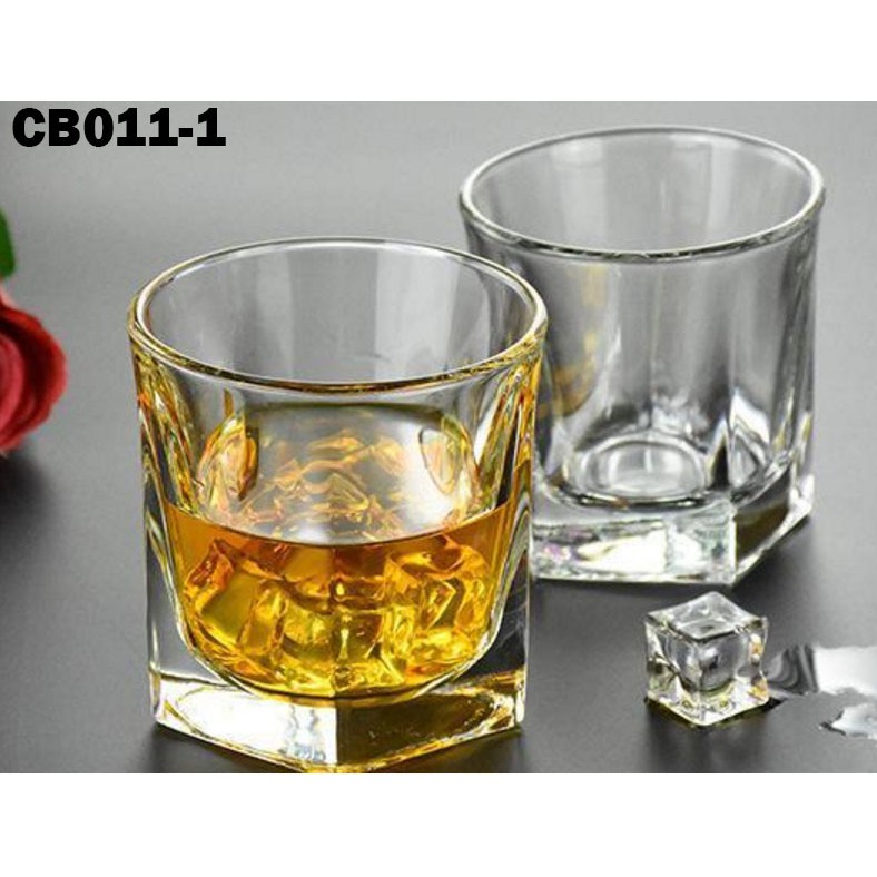 Delisoga Deli Glassware Glass Transparent Drinking Set 6pcs 6cm CB011-1 ...