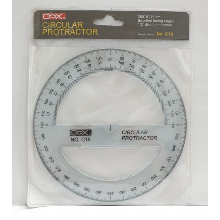 COX Circular Protractor No. C15 | Shopee Philippines